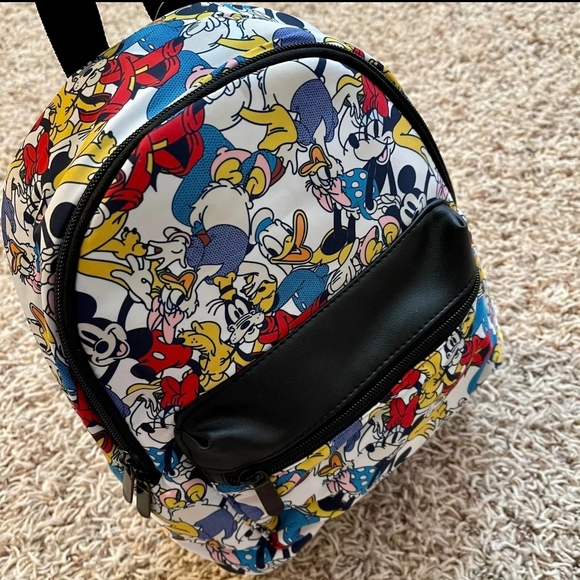 Bags | Colorful Cartoon Character Backpack | Poshmark